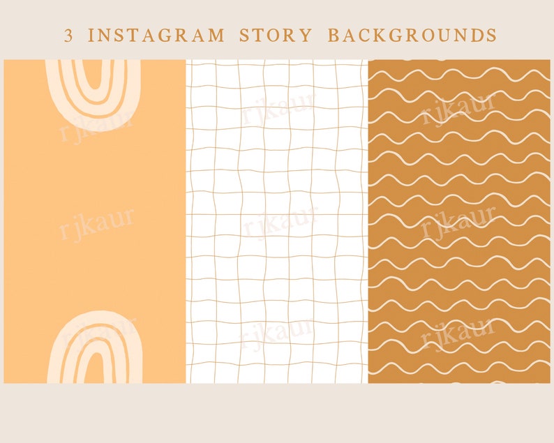 Instagram Story Stickers Backgrounds Pack - Etsy