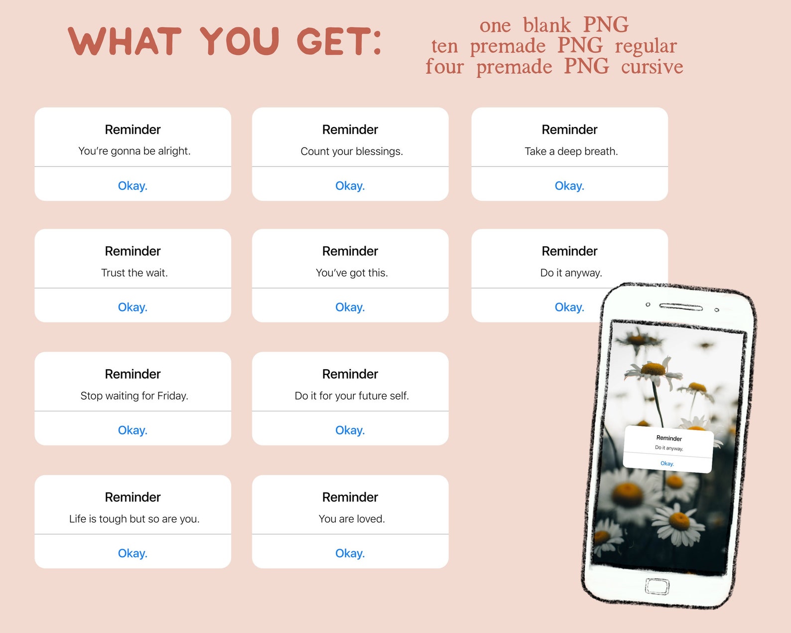 15 Instagram Story Stickers Iphone Reminder PNG Sticker - Etsy