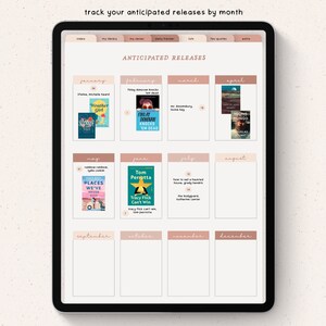 Minimal Digital Reading Journal | Book Reviews | Reading Tracker for ...