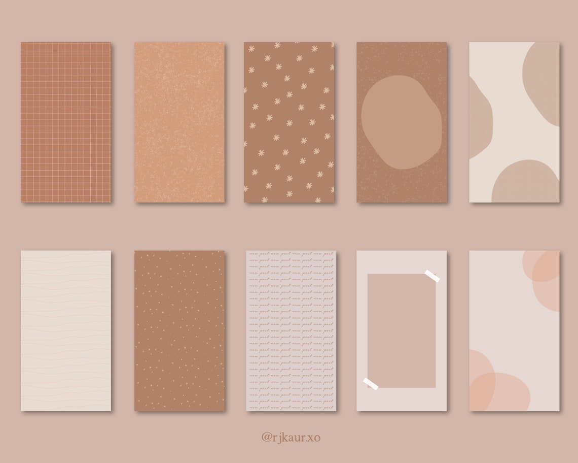 10 Instagram Story Backgrounds Instagram Templates Blank | Etsy