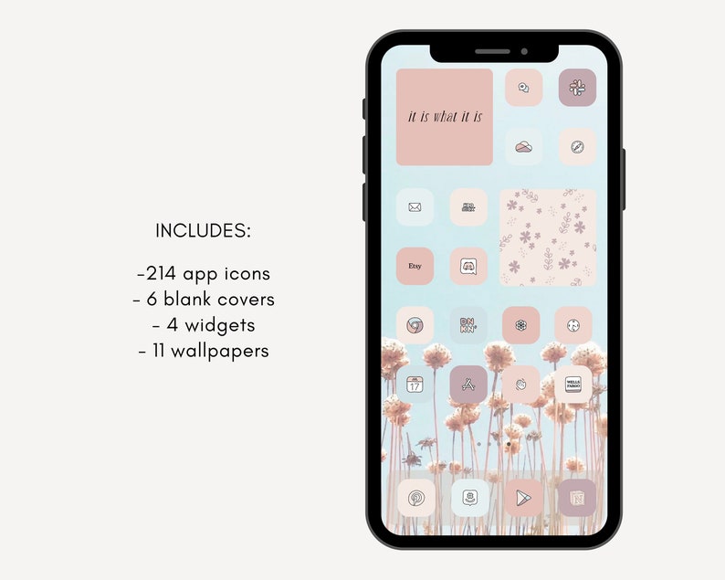 Pastel Dreams - 214 Doodle App Icons | Ios14 Widget Photos ...