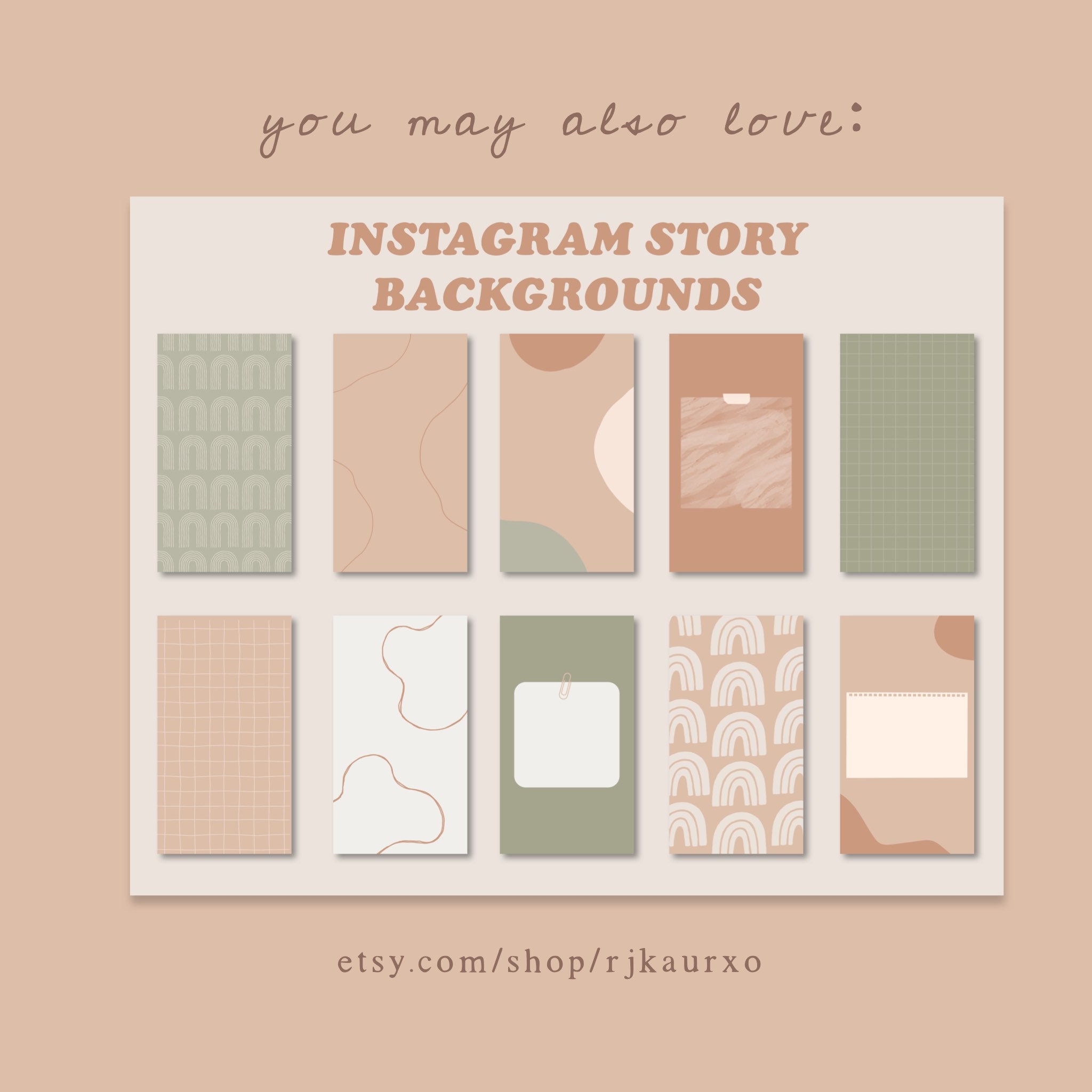 15 Blank Instagram Post Templates Social Media Posts | Etsy