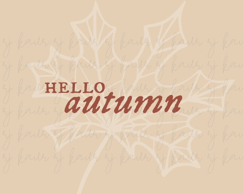 Autumn Collage Kit (thanksgiving/halloween) (20 Handmade Images/instant ...