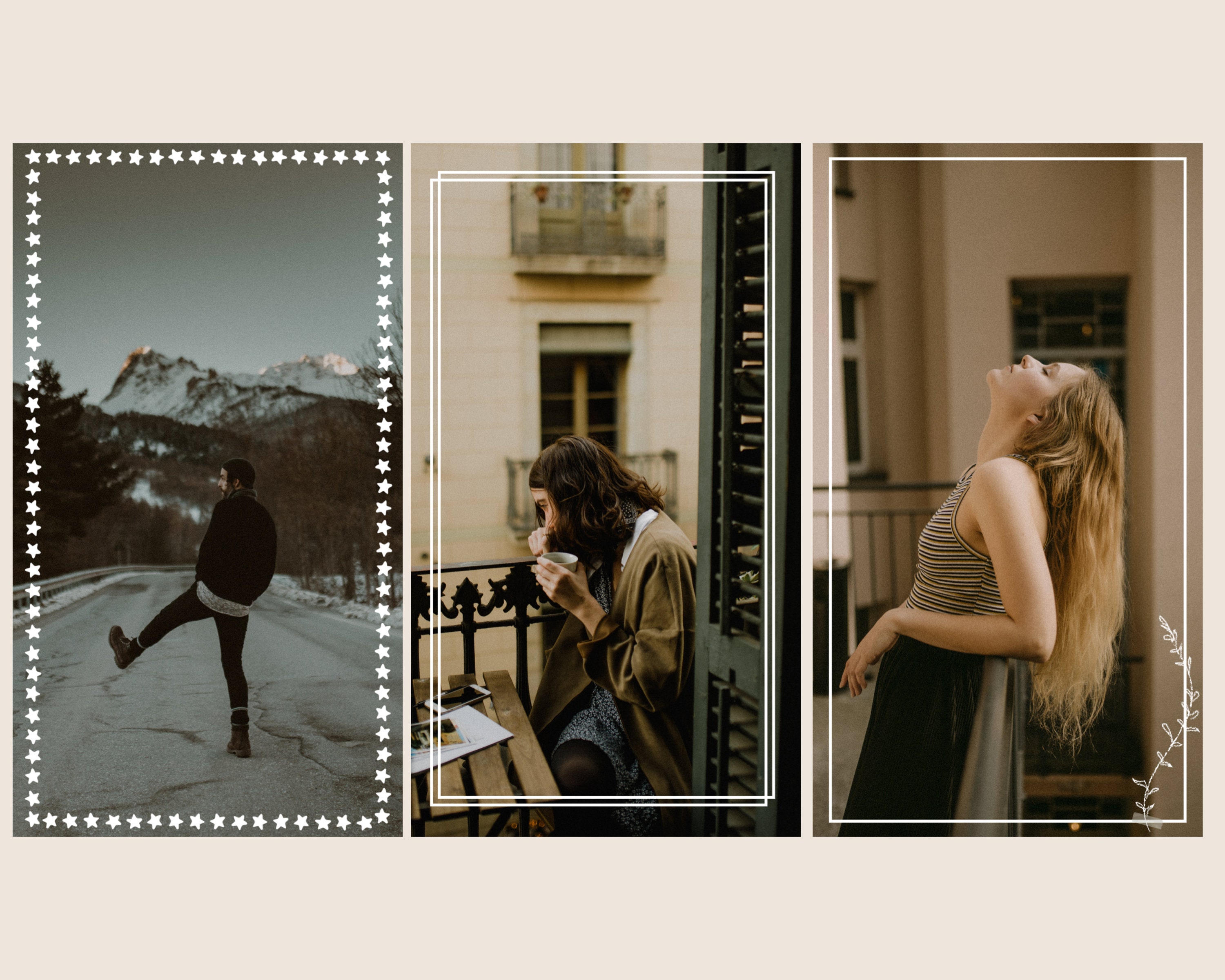 10 Instagram Story Sticker Frames IG Stickers Insta Story - Etsy