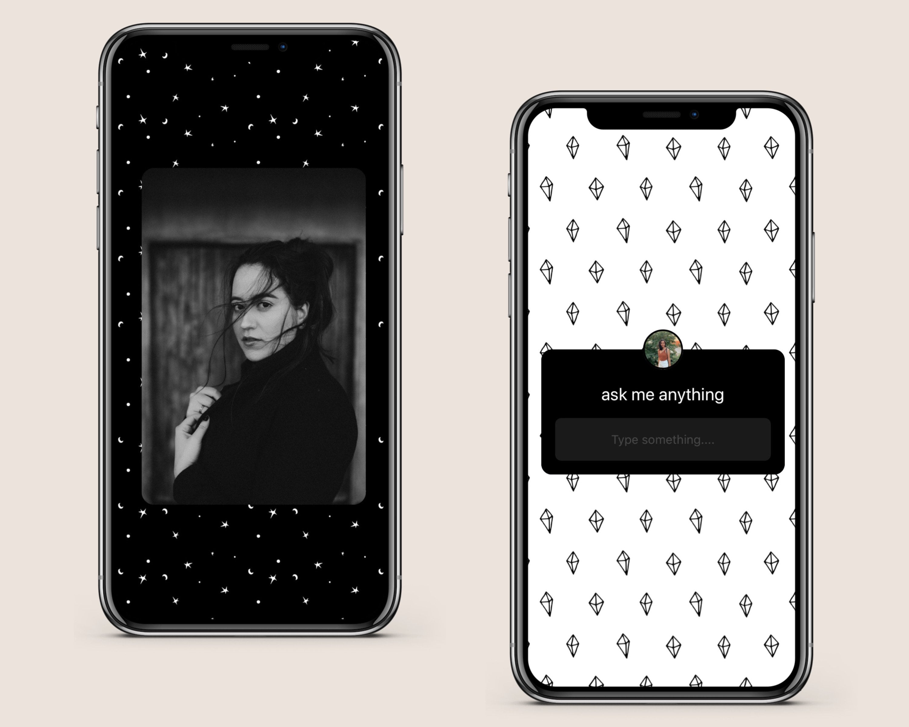 10 Black & White Instagram Story Backgrounds | Instagram Templates | IG ...