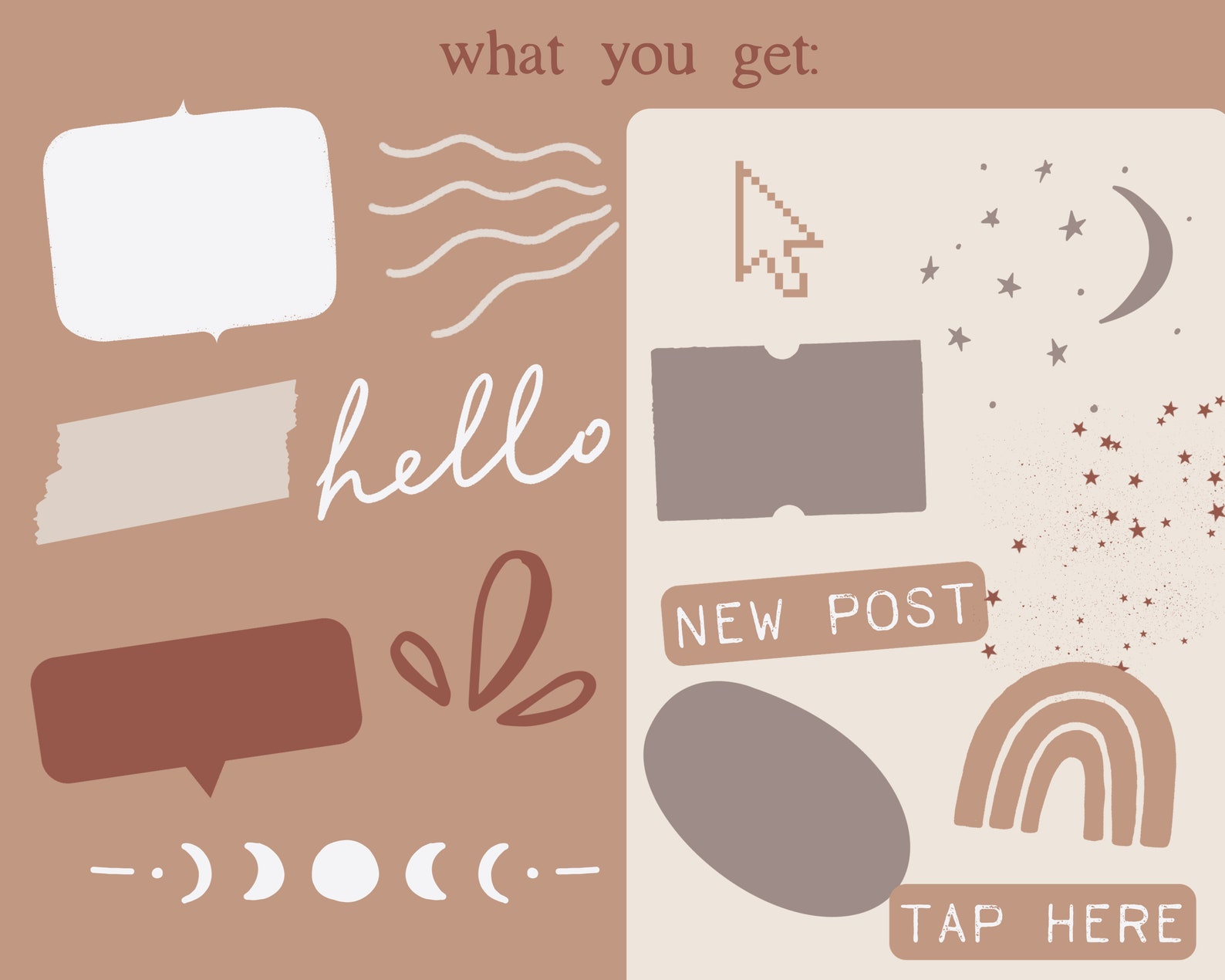 15 Instagram Story Stickers + 10 Instagram Story Backgrounds [PACK] - Etsy