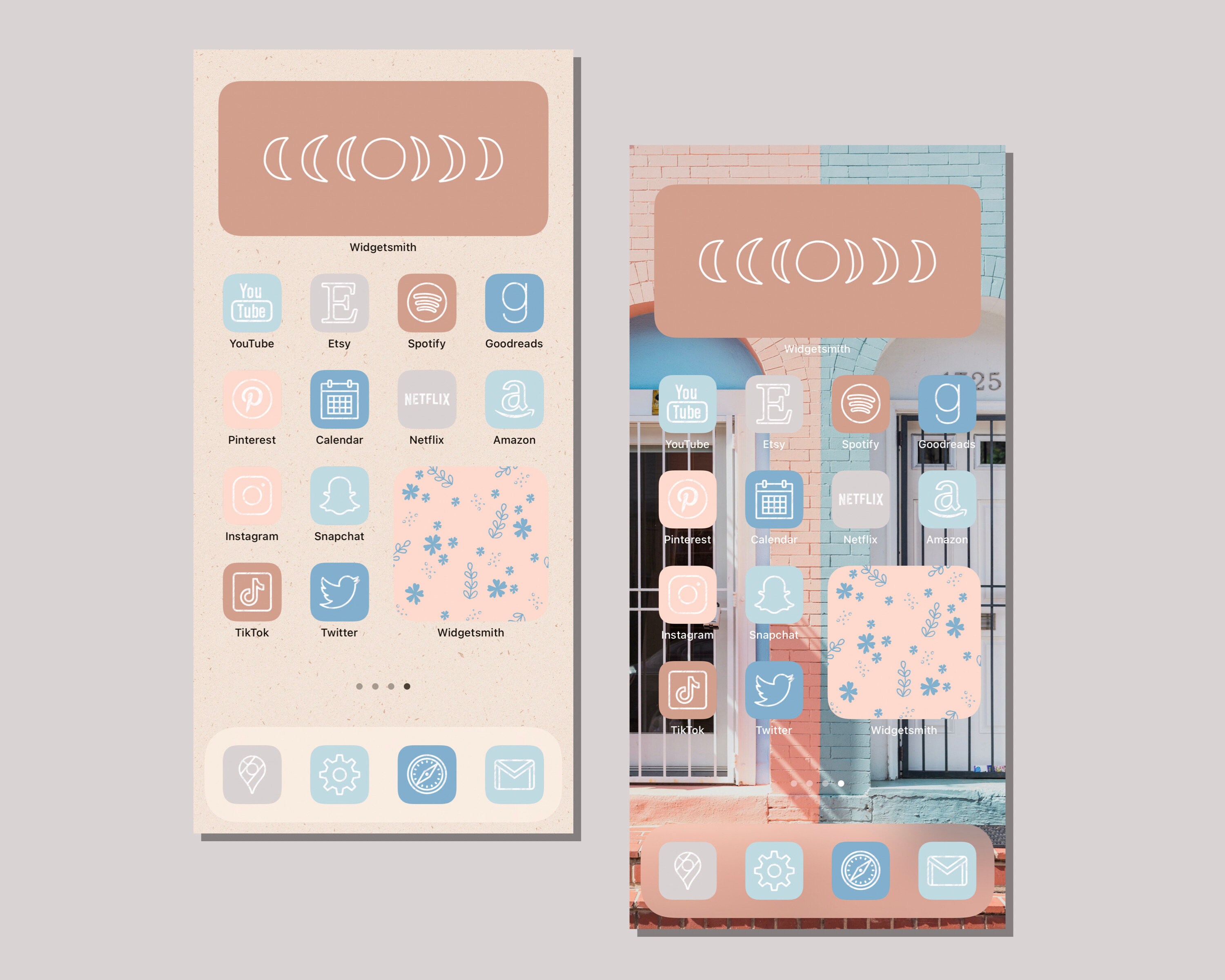 Pastel Ios App Icons Ios14 Widget Photos Widgetsmith - Etsy