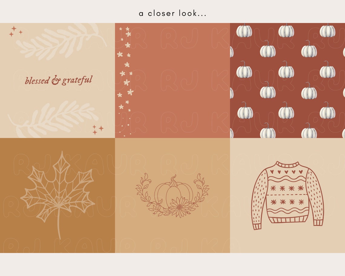 Fall/holiday Themed Ios/android App Icons Ios14 Widget | Etsy