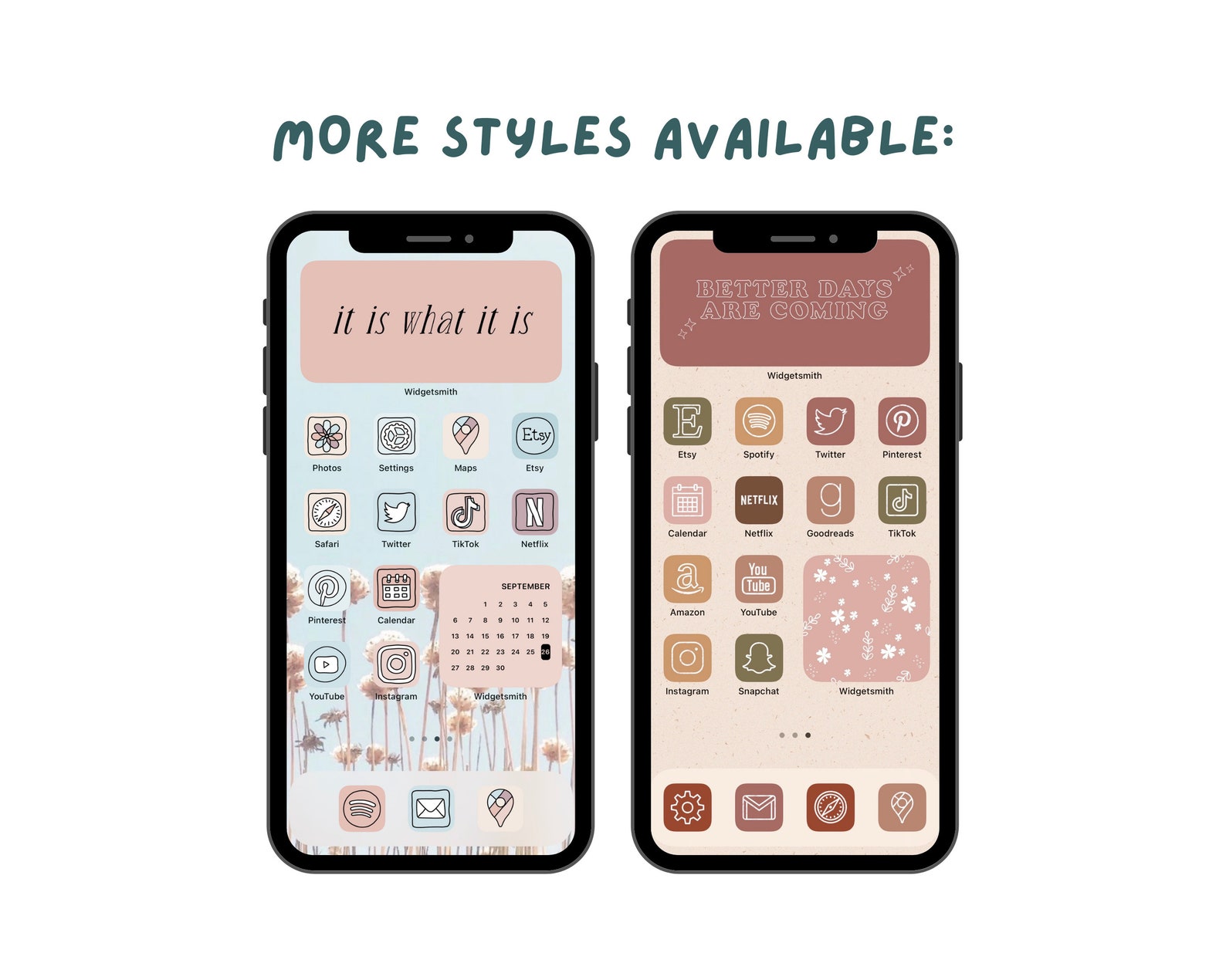 Muted Pastel Doodle Ios/android App Icons | 200+ Icons Bundle - Etsy
