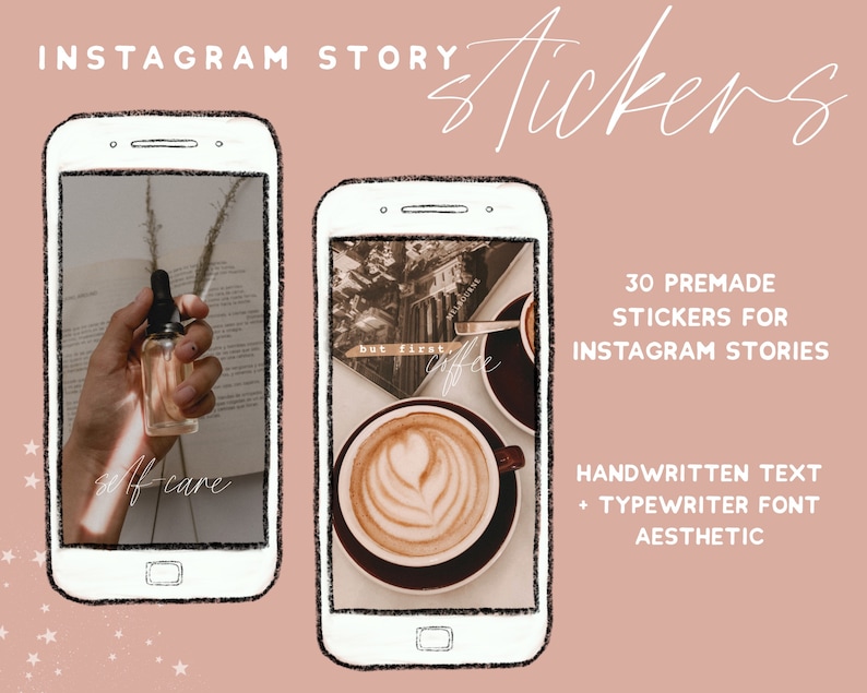 30 Instagram Story Stickers Days of Week Instagram Overlay - Etsy
