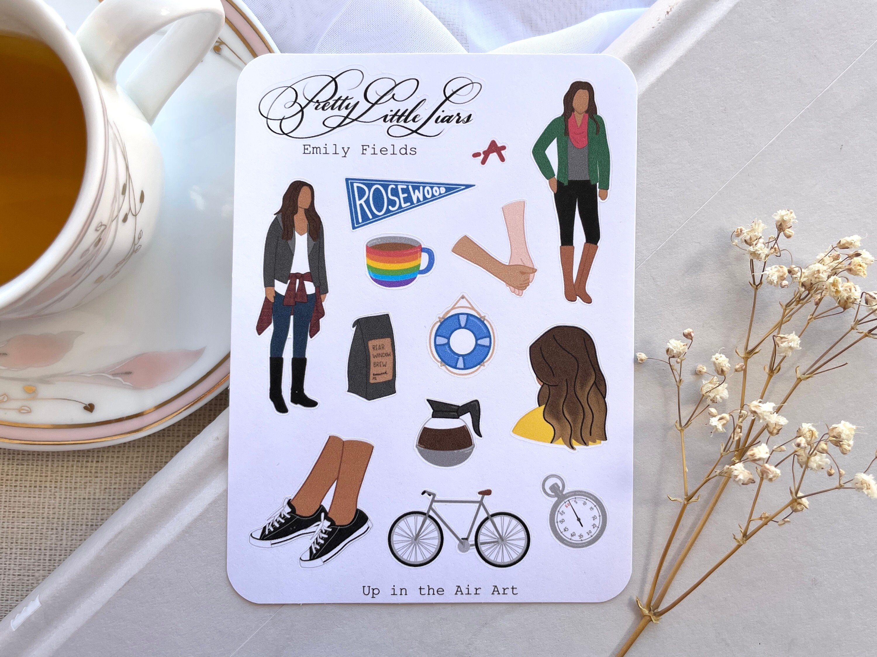 Pretty Little Liars TV Show Sticker Sheet Bullet Journal - Etsy