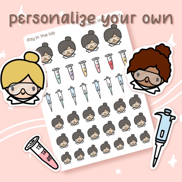 Science Class Stickers - Etsy