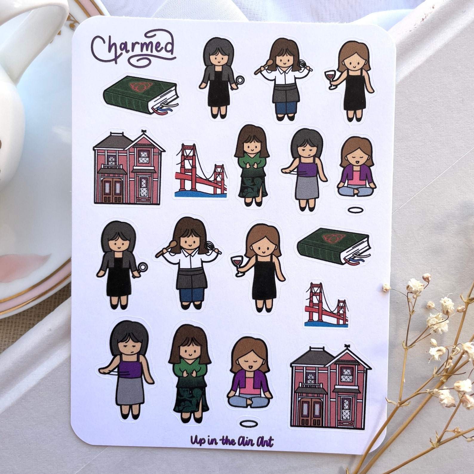 Charmed Sticker Sheet, Bullet Journal Stickers, Planner Stickers - Etsy
