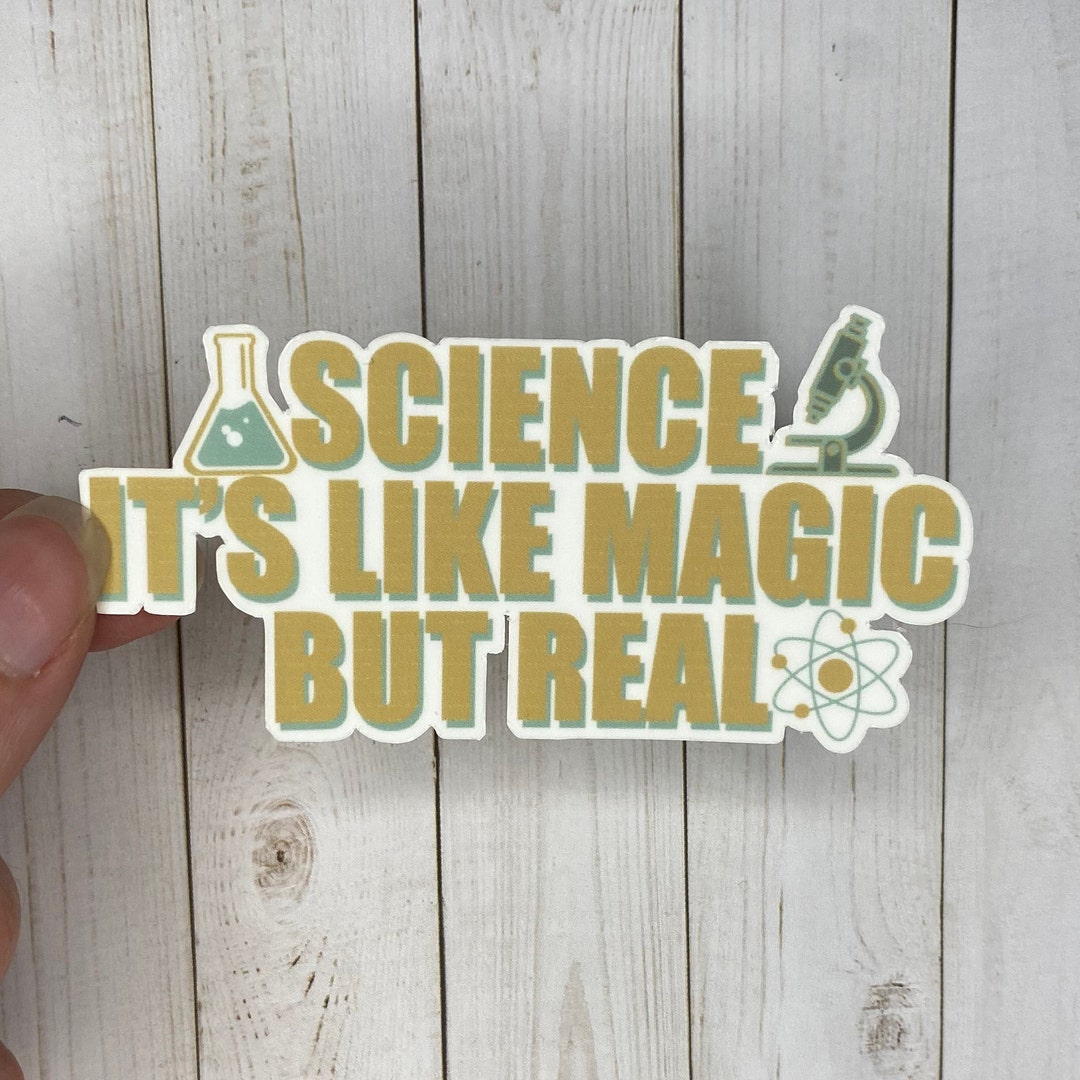 Science Sticker Laptop Sticker Vinyl Sticker Quote Sticker - Etsy