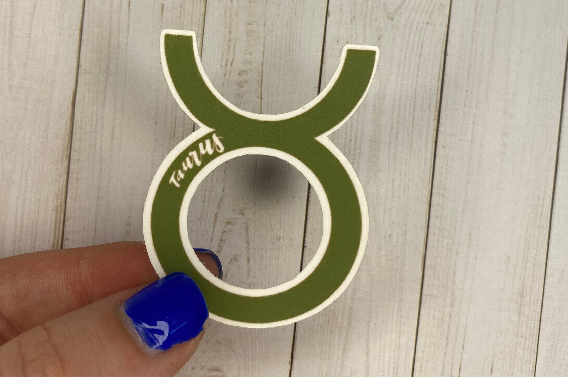 Taurus Sticker Zodiac Sticker Laptop Sticker Water Bottle | Etsy