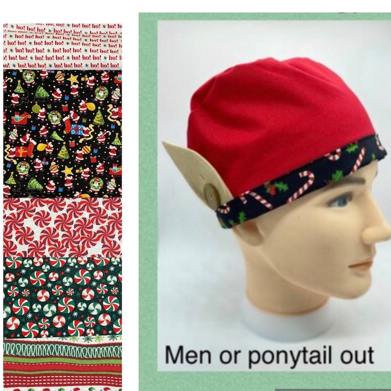 Elf Surgical Cap Men - Etsy