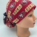 49ers Scrub Cap for Women Unisex Scrub Cap Nfl Scrub Cap - Etsy
