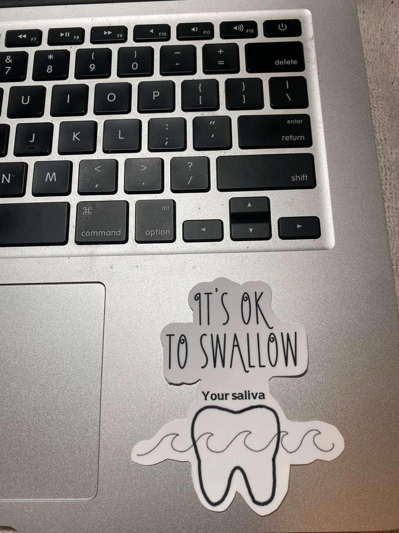 Dental Sticker, Dental Humor Laptop Sticker, Dental Assistant Gift ...