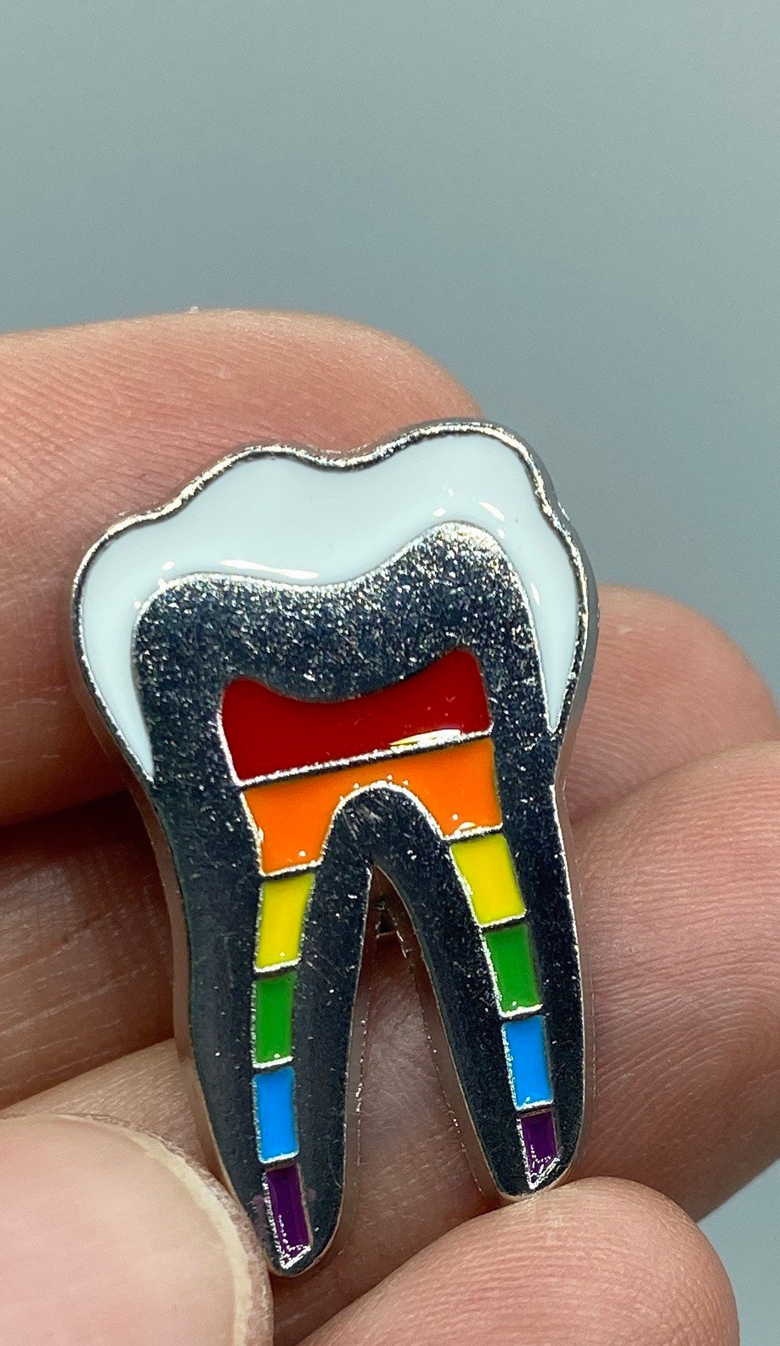 Tooth Pin, Teeth Pin, Pirate Pin, Dental Assistant Gift, Dental Hygiene ...