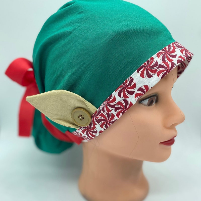 Christmas Elf Nurse Caps - Etsy