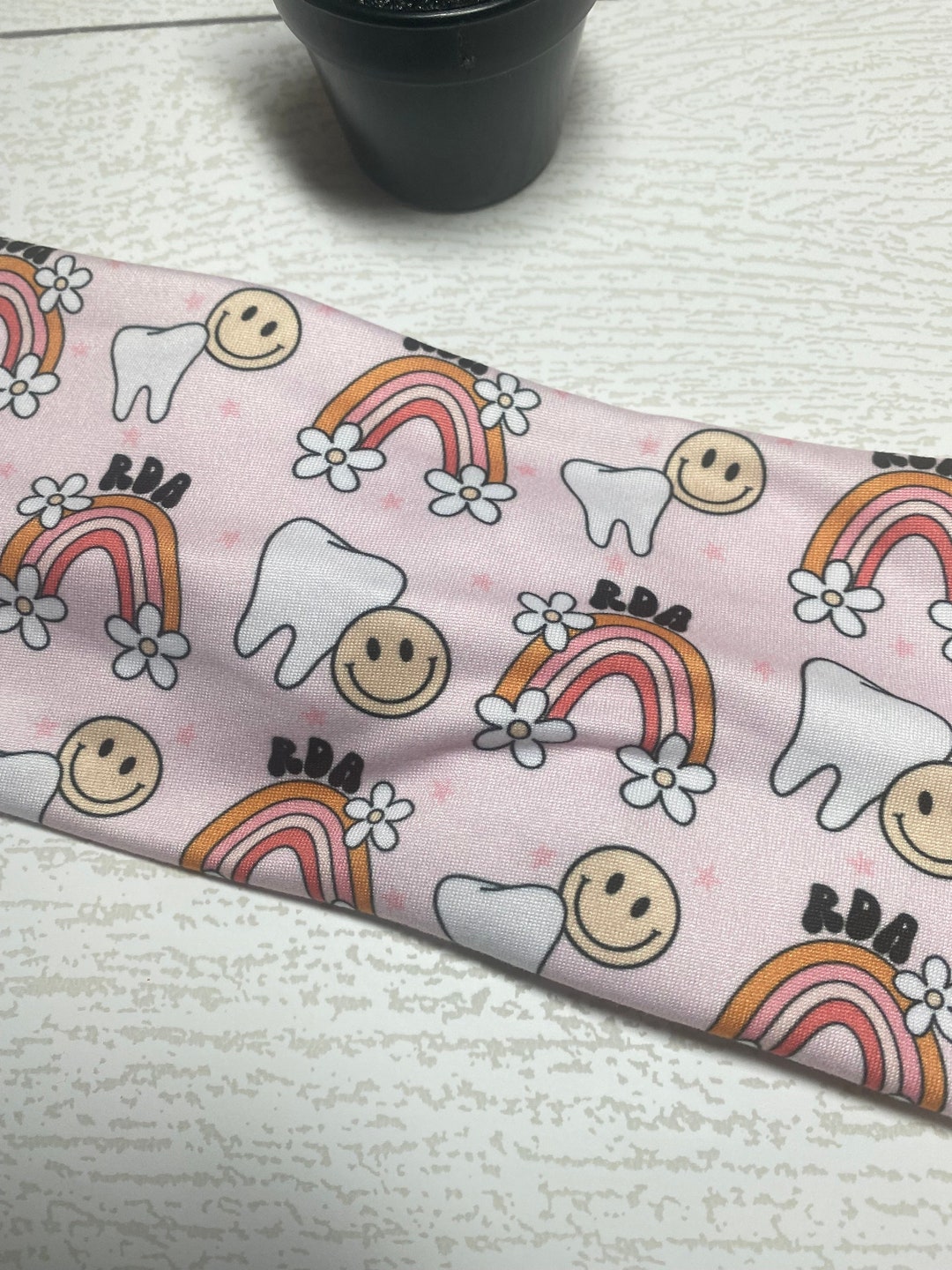 RDA Rainbow Dental Assistant Tooth Headband With Buttons, Dental Teeth ...