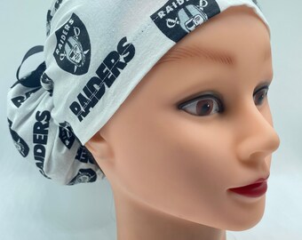 Raiders Scrub Cap - Etsy