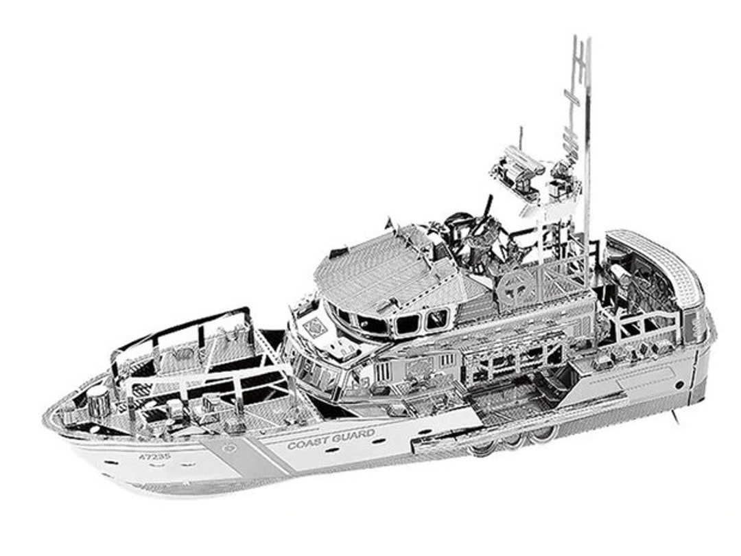 The Boat Motorboat 3D Metal Model DIY Assemble Puzzle Jigsaw Building ...