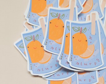 Slurp Juice Sticker - Etsy