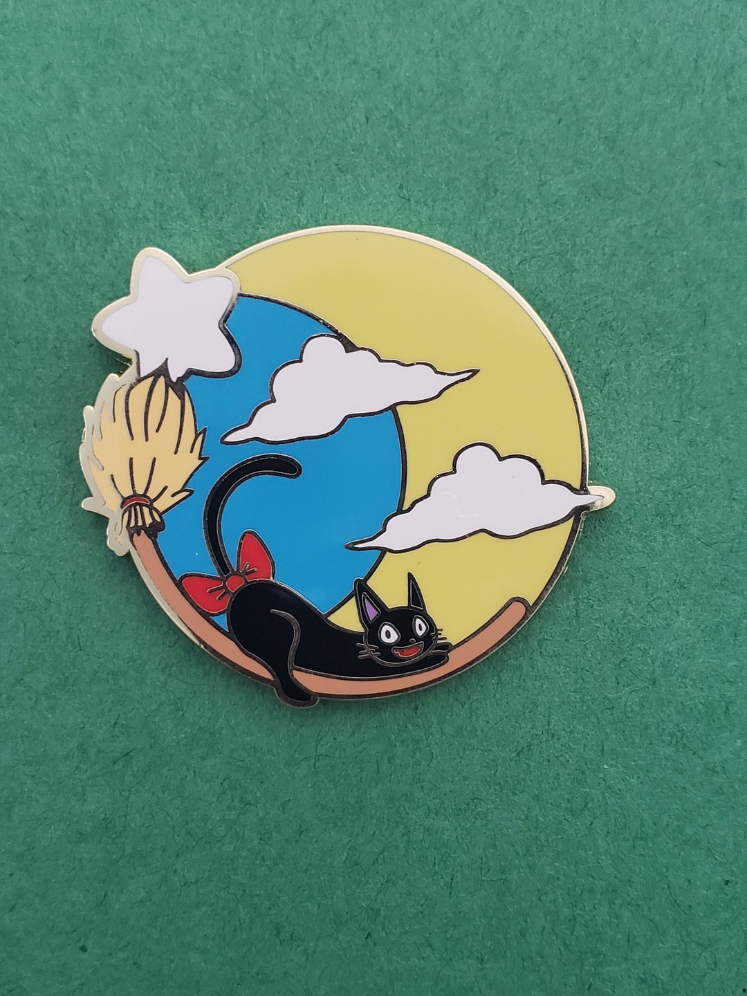Jiji | Kiki's Delivery Service Pin With Jiji - Etsy