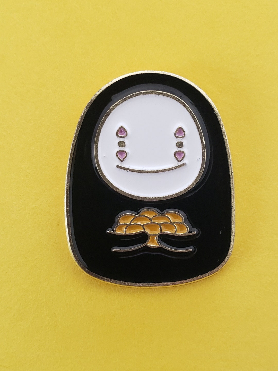 Spirited Away No-face Pin - Etsy