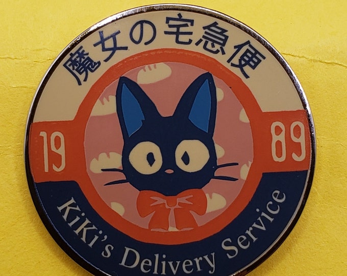 Kiki's Delivery Service Pin With Jiji - Etsy