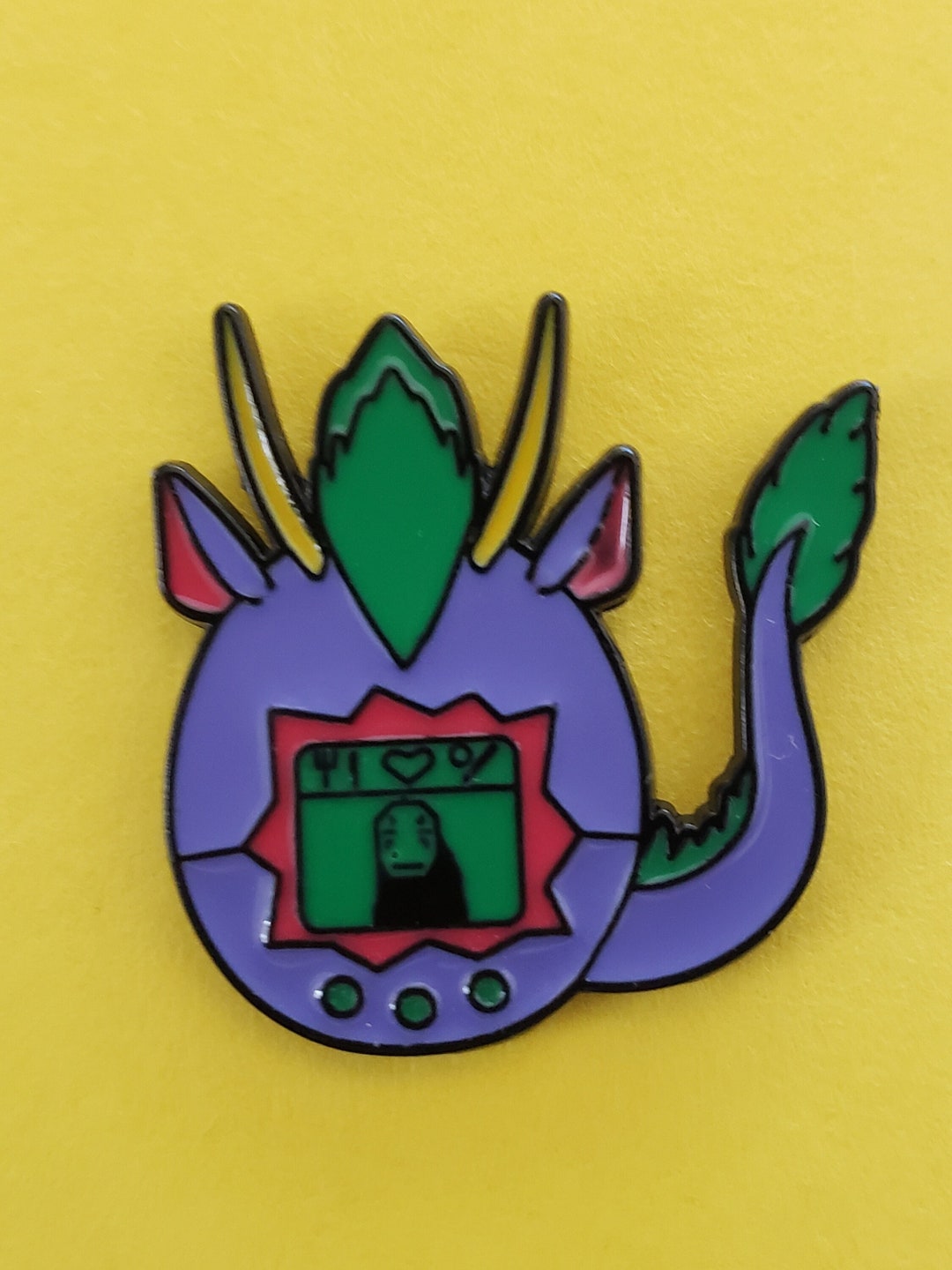 Tamagotchi Pin With No-face - Etsy