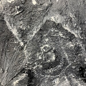 Original Textured Moon Painting, Moon Canvas, Moon Wall Art Decor, Moon ...