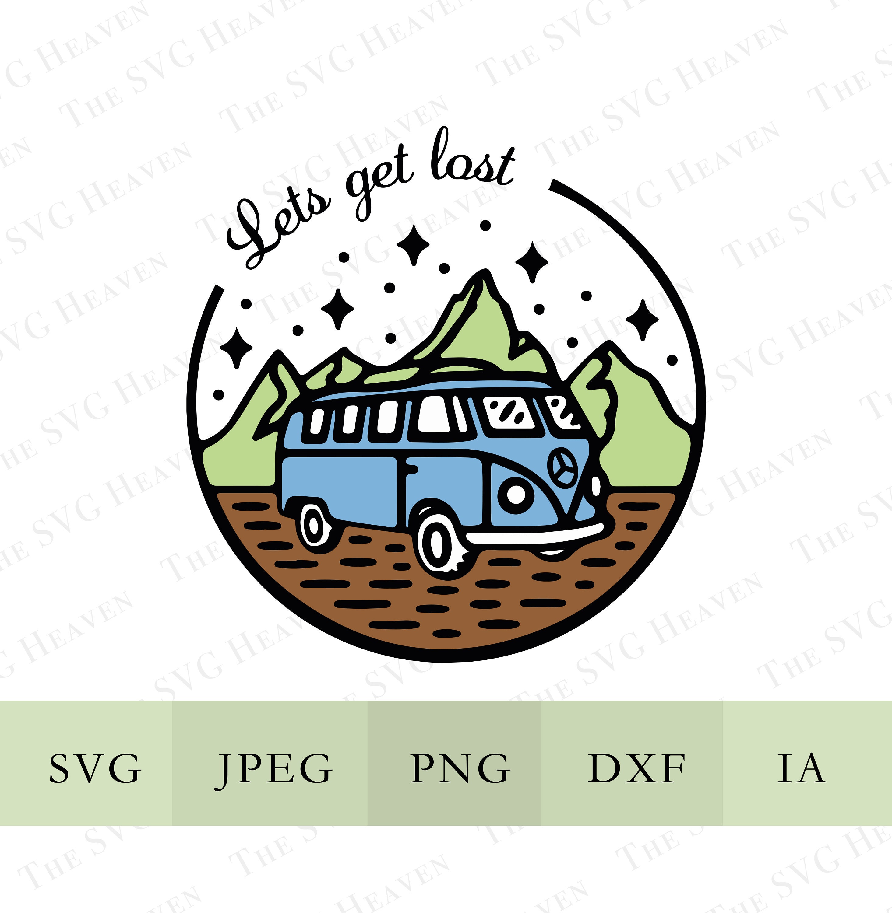 Let's Get Lost SVG PNG JPEG Vector Image Instant Download Cmaping Svg ...