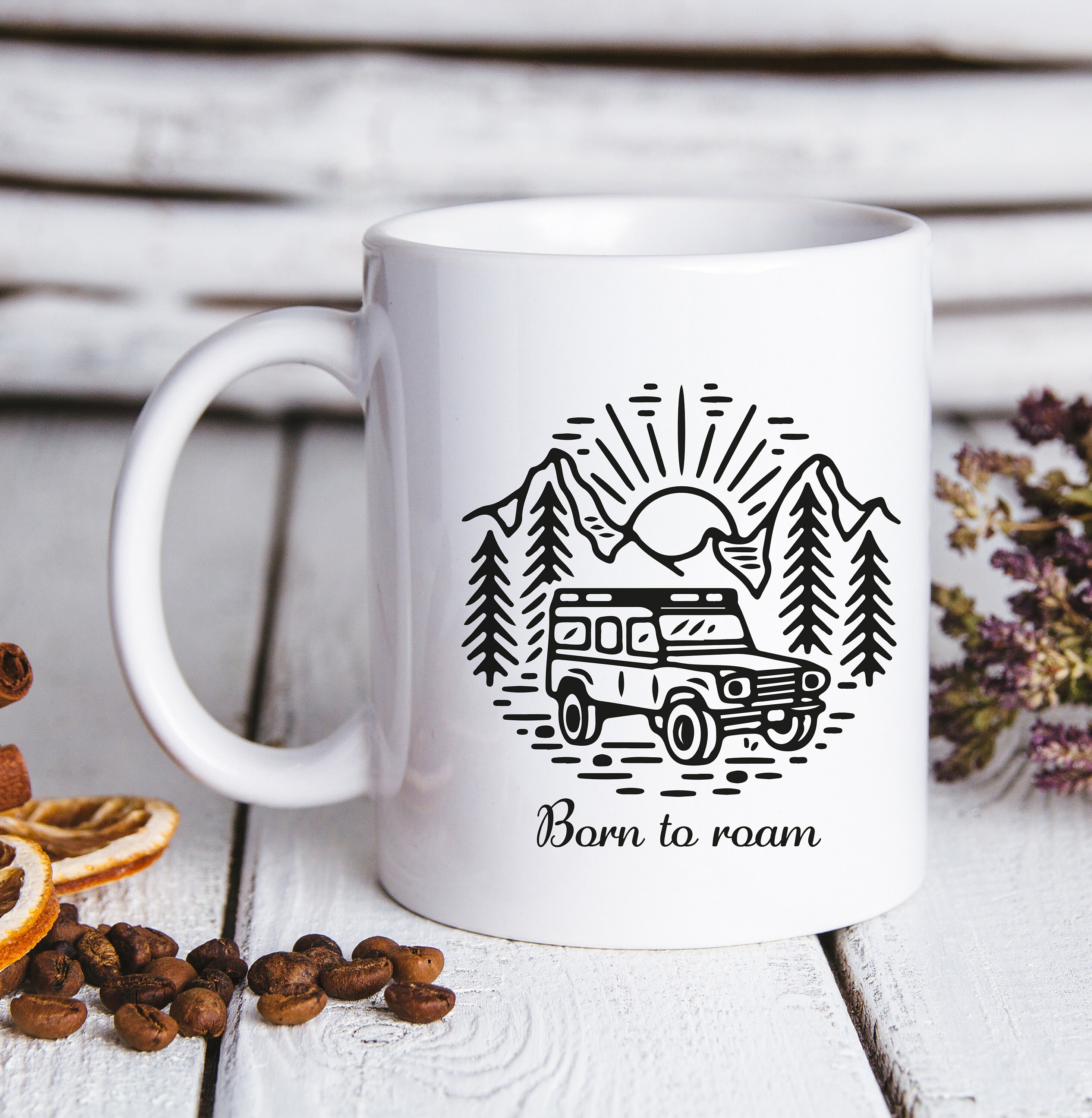 Born to Roam SVG PNG JPEG Vector Image Instant Download Jeep - Etsy