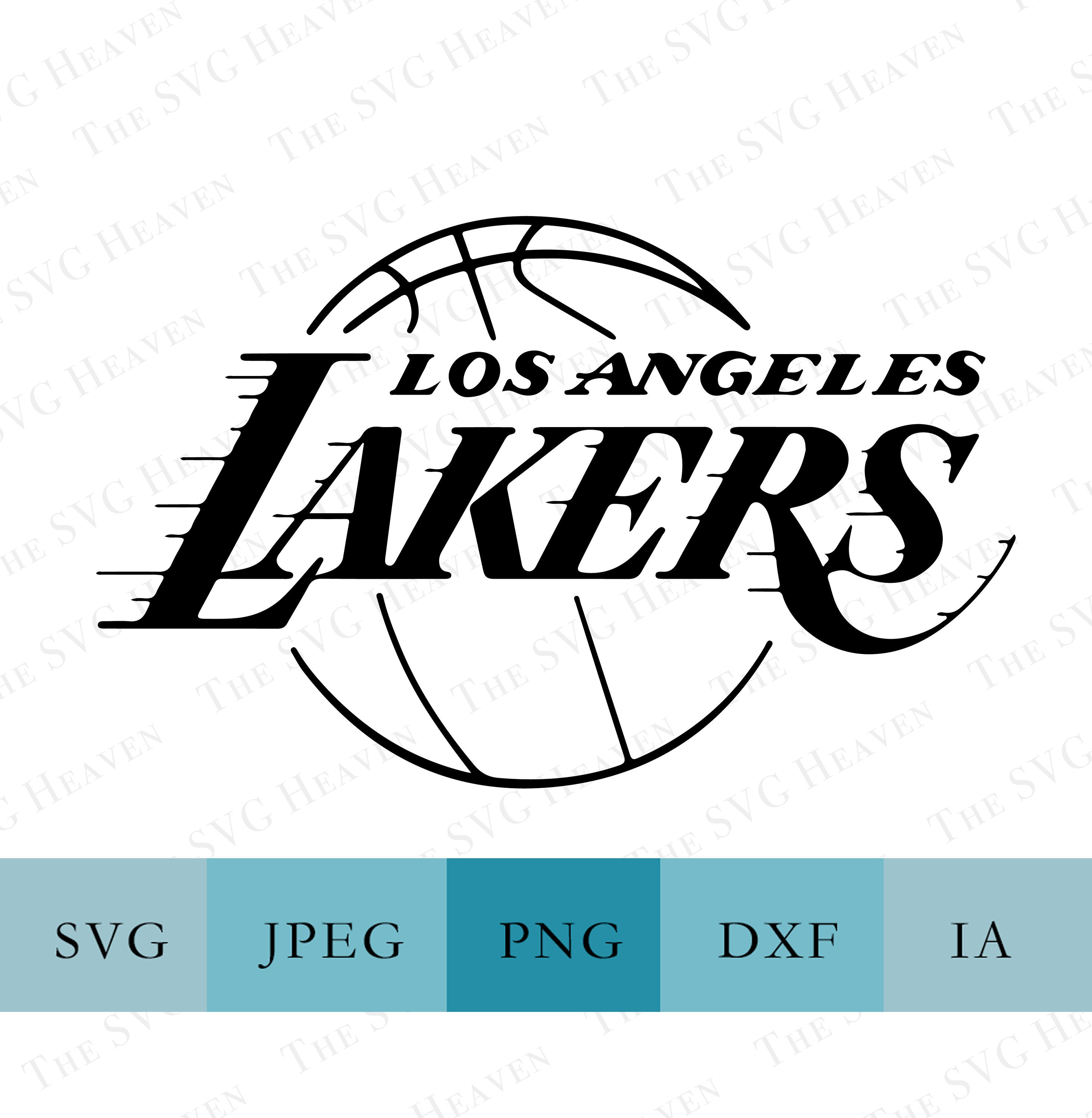 Los Angeles Lakers Svg Lakers SVG PNG JPEG Vector Image Nba - Etsy Canada