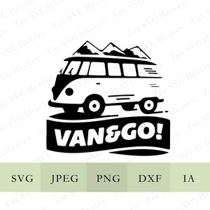 Van Life SVG PNG JPEG Vector Image Instant Download Jeep - Etsy