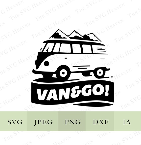 Van Life SVG PNG JPEG Vector Image Instant Download Jeep - Etsy