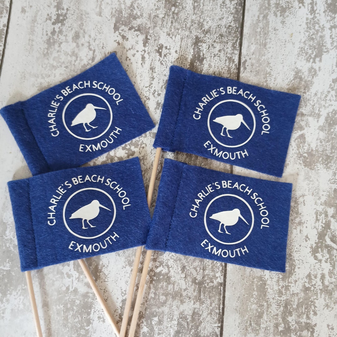 Personalised Mini Felt Flags, Custom Business and Event Promotional ...