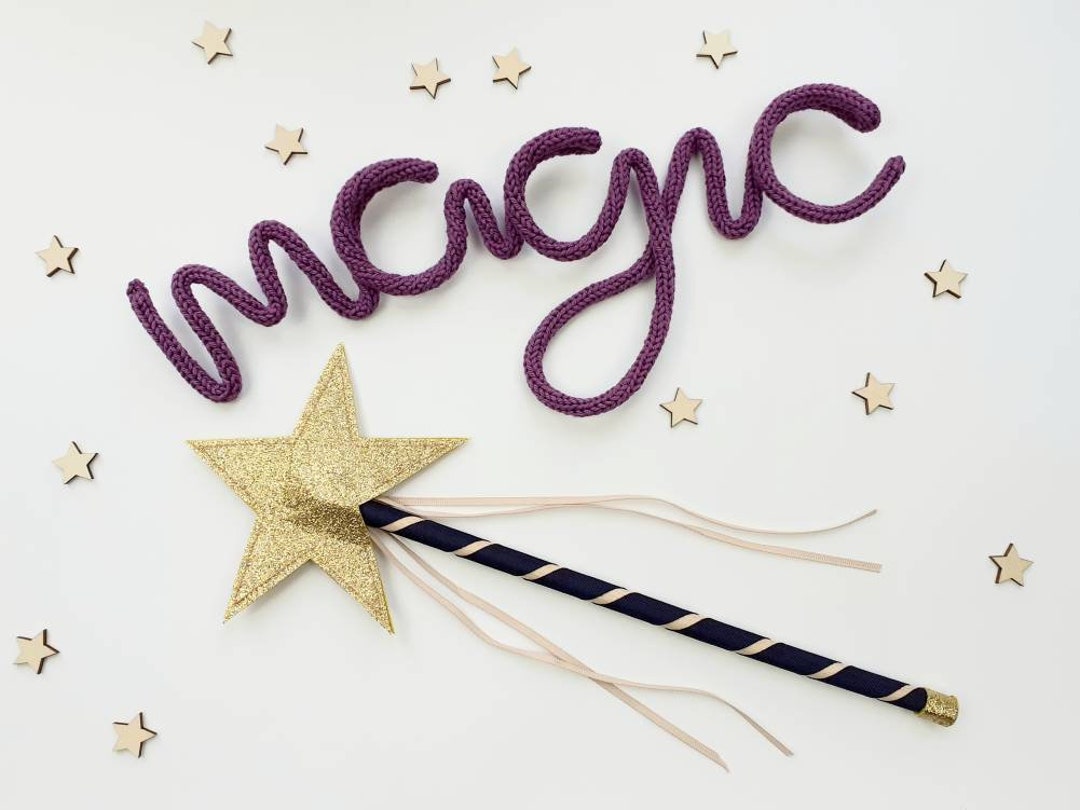 Custom Knitted Rope Word, Kids Bedroom Sign - Etsy