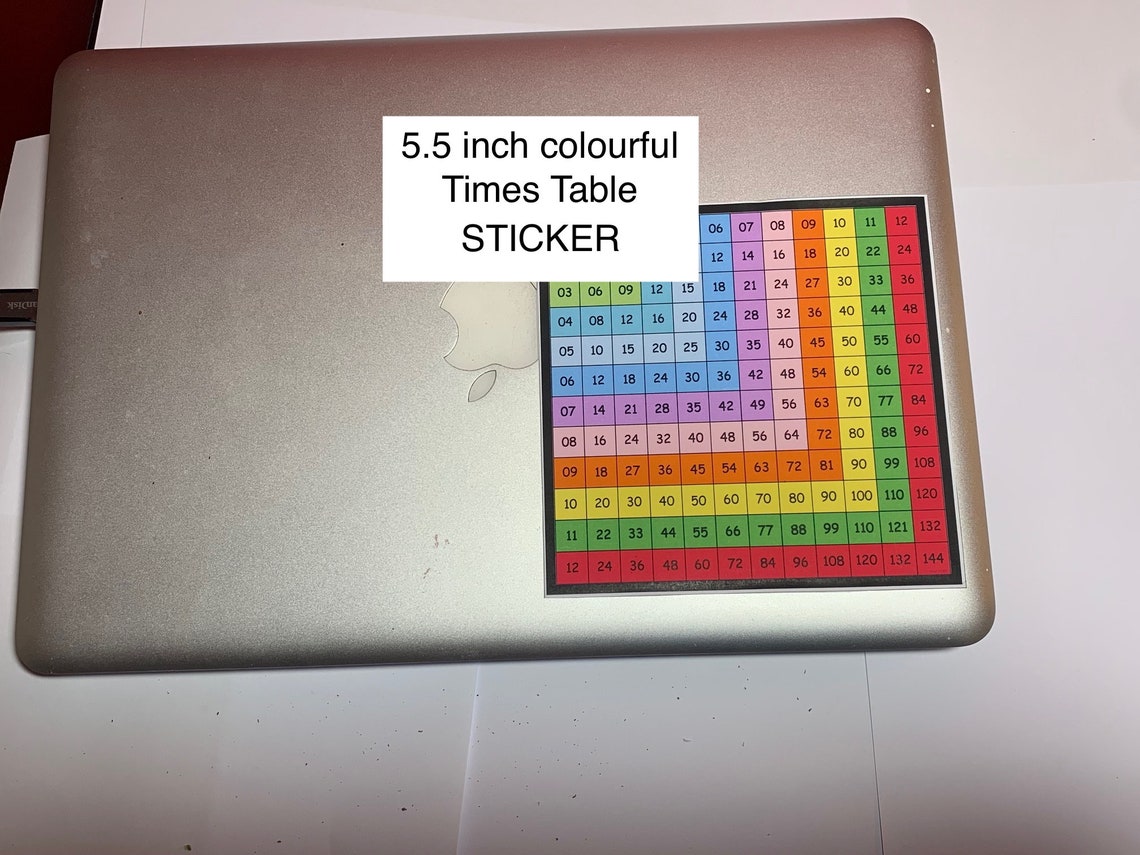 Times Tables, "stickers", Schooling, "homework", Math, Numbers, Chart ...