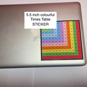 Times Tables, "stickers", Schooling, "homework", Math, Numbers, Chart ...