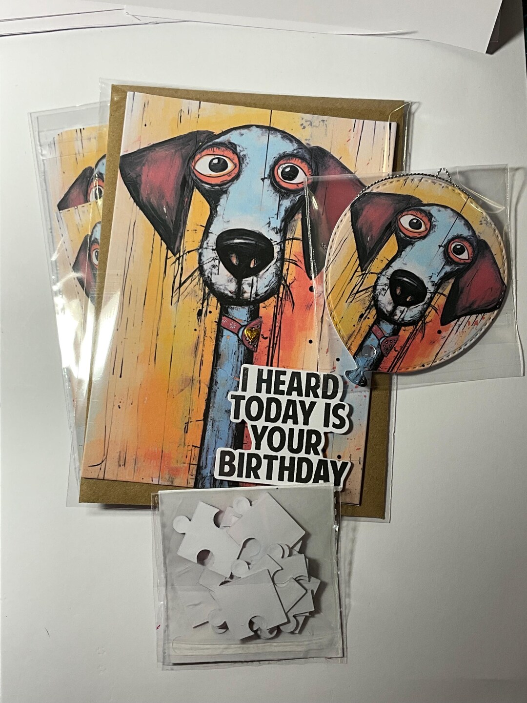 Birthday Card, Novelty Card Set, Gift Set, Handmade, Novelty, Novelty ...