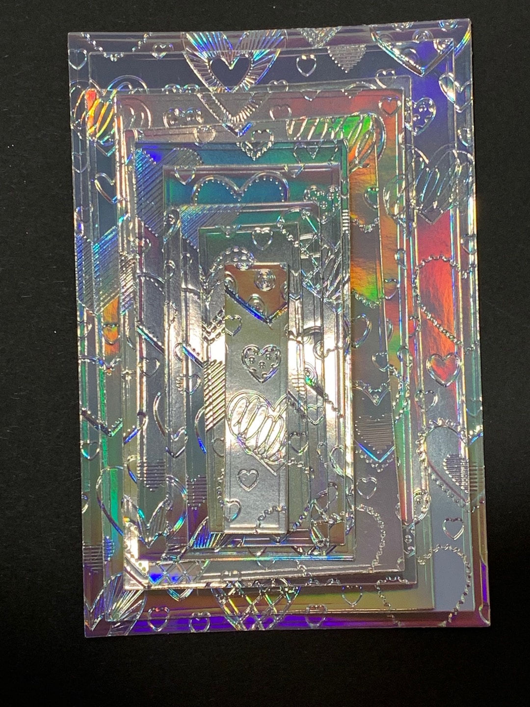 Hearts, Embossed Card, Card, Backgrounds, Card Making, Scrapbooking ...