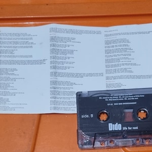 DIDO CASSETTE TAPES - Etsy