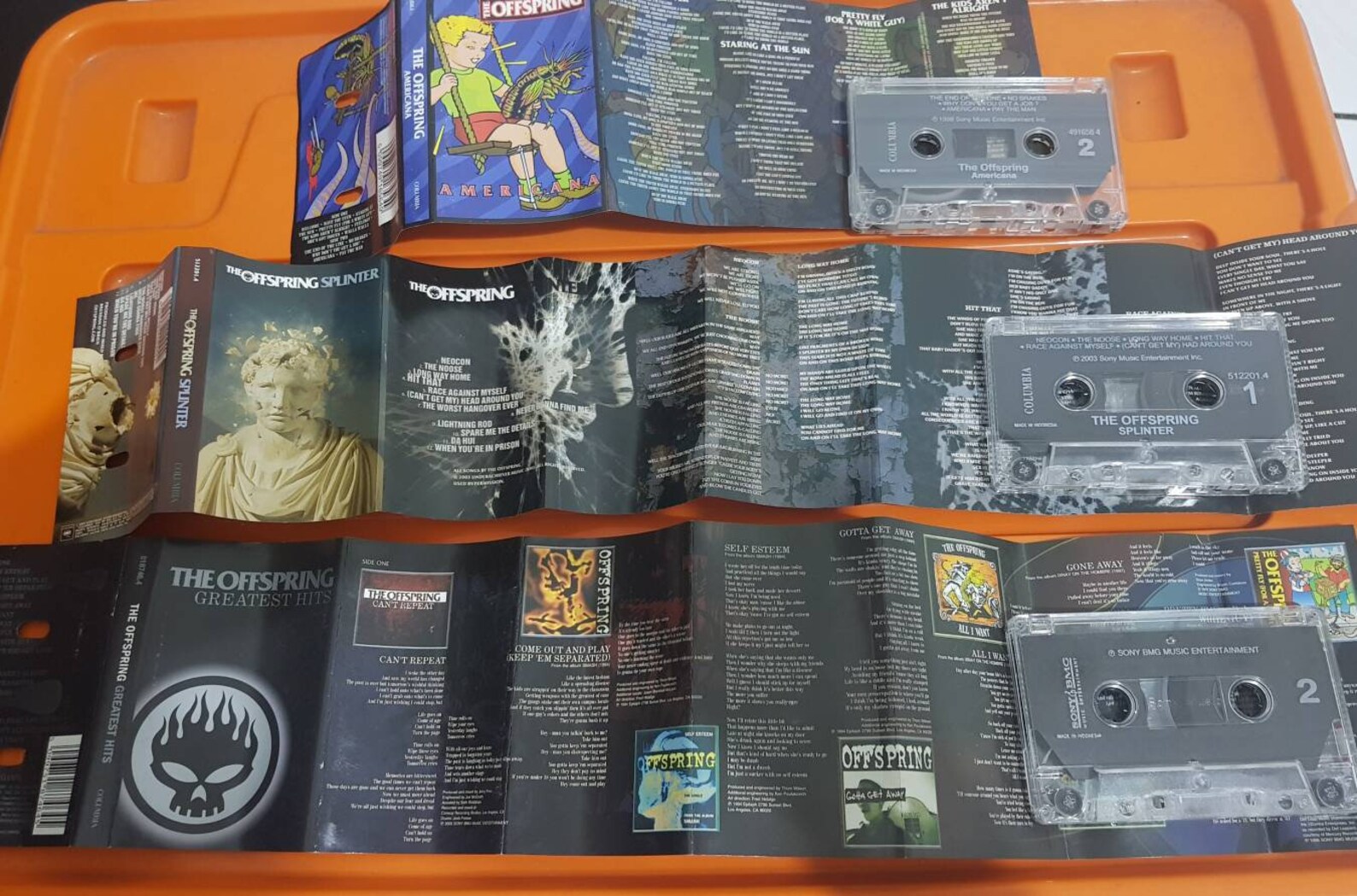 THE OFFSPRING CASSETTE Tape Official - Etsy