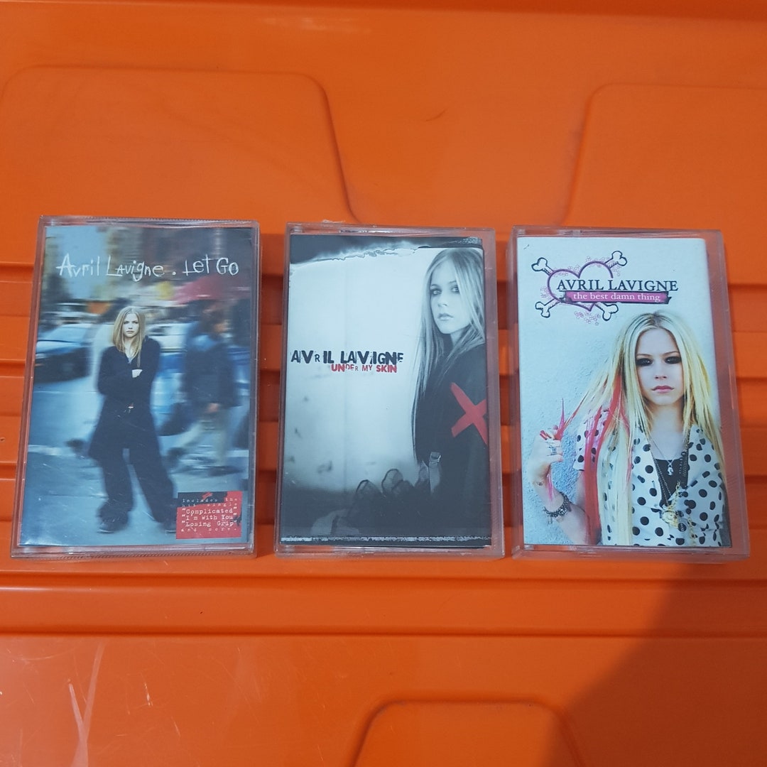 Avril Lavigne Cassette Tape Let Go Under My Skin The Best Damn Thing