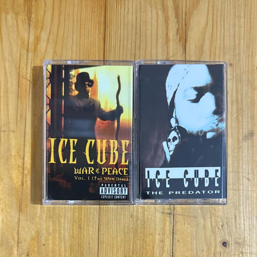 ICE CUBE Cassette Tapes - Etsy