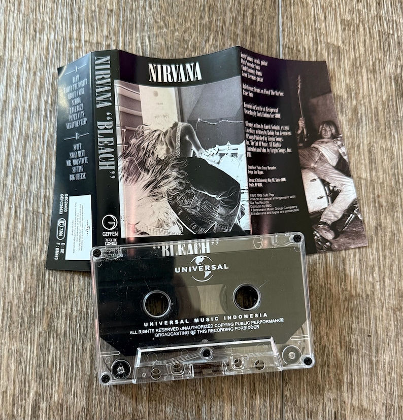 NIRVANA CASSETTE TAPES - Etsy