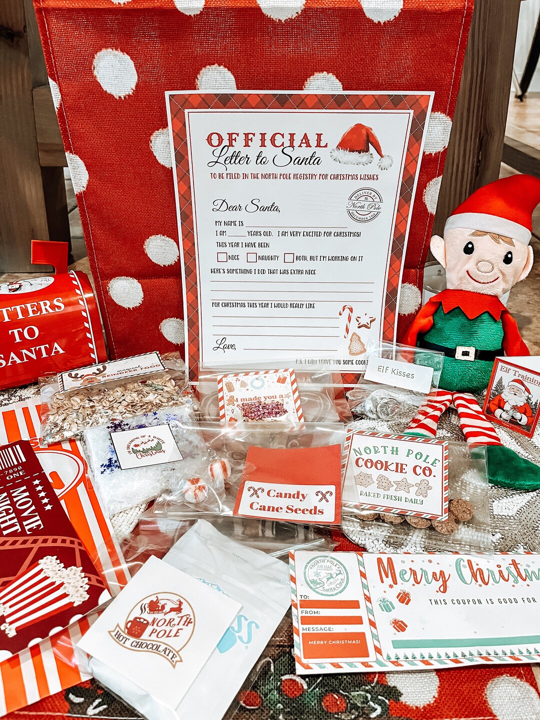 Elf Prop Kit for 10 Days - Etsy